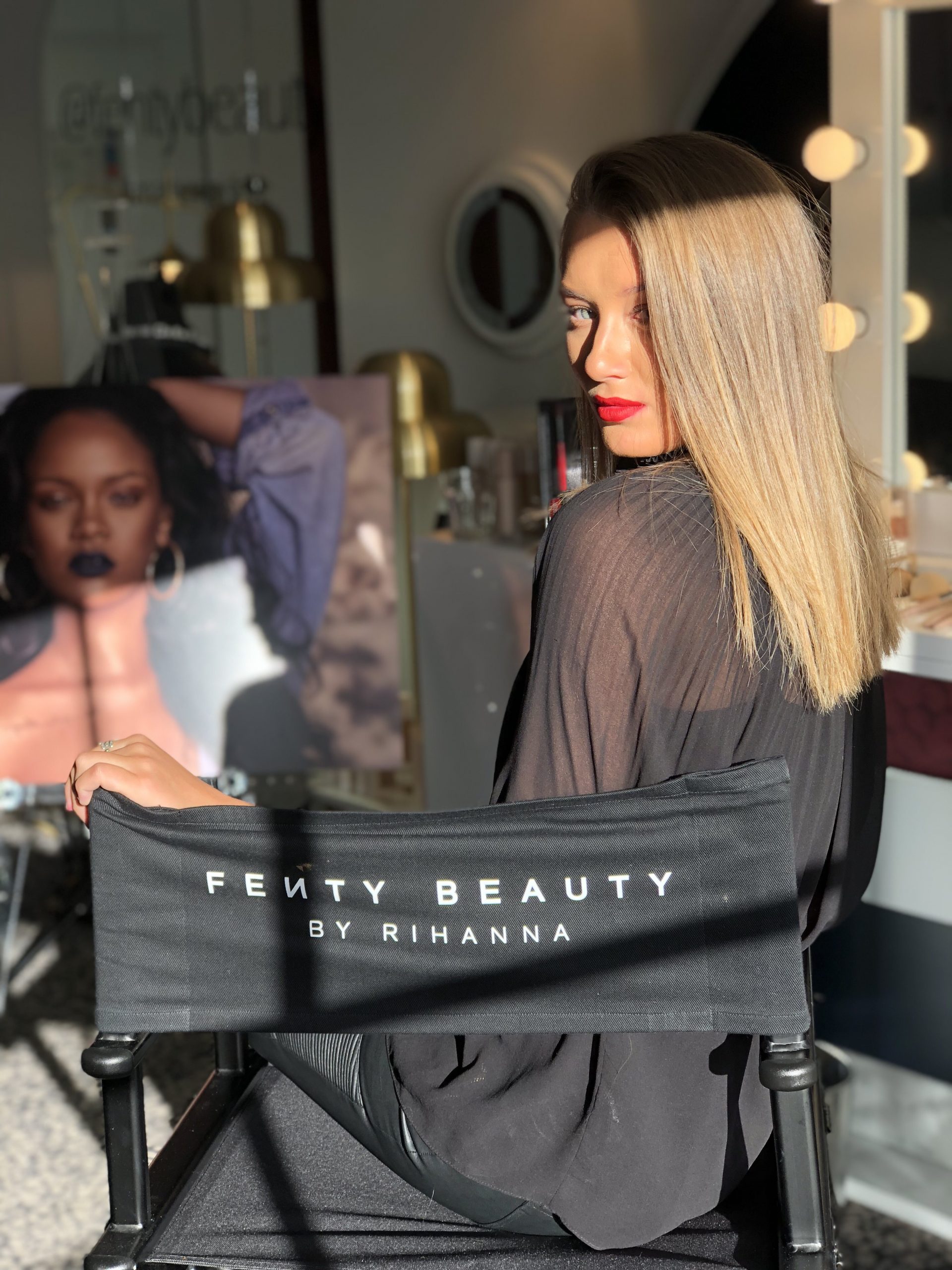 Lets Join Our Girls On Set With Fenty Beauty ... | BMA Models Blog